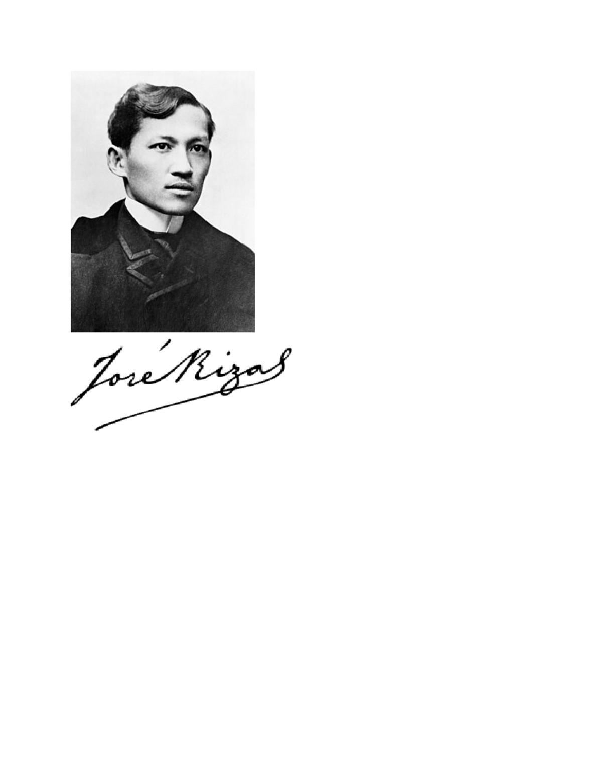 Jose Rizal: Life, Education, and Travels in Europe (19th Century) - Studocu