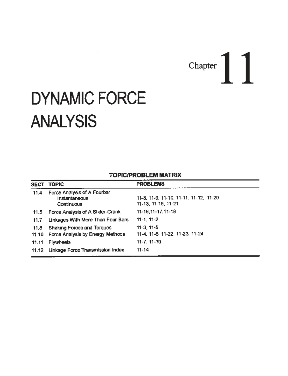 Chapter 11 Dynamic Force Analysis in Machinery (AUT) Solution Manual ...