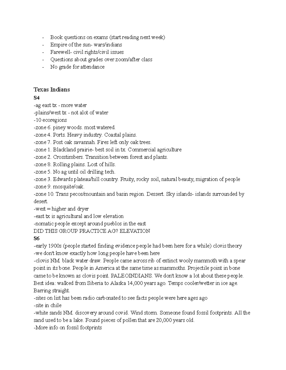 Texas Native American Cultures: Exam Questions & Insights - Studocu