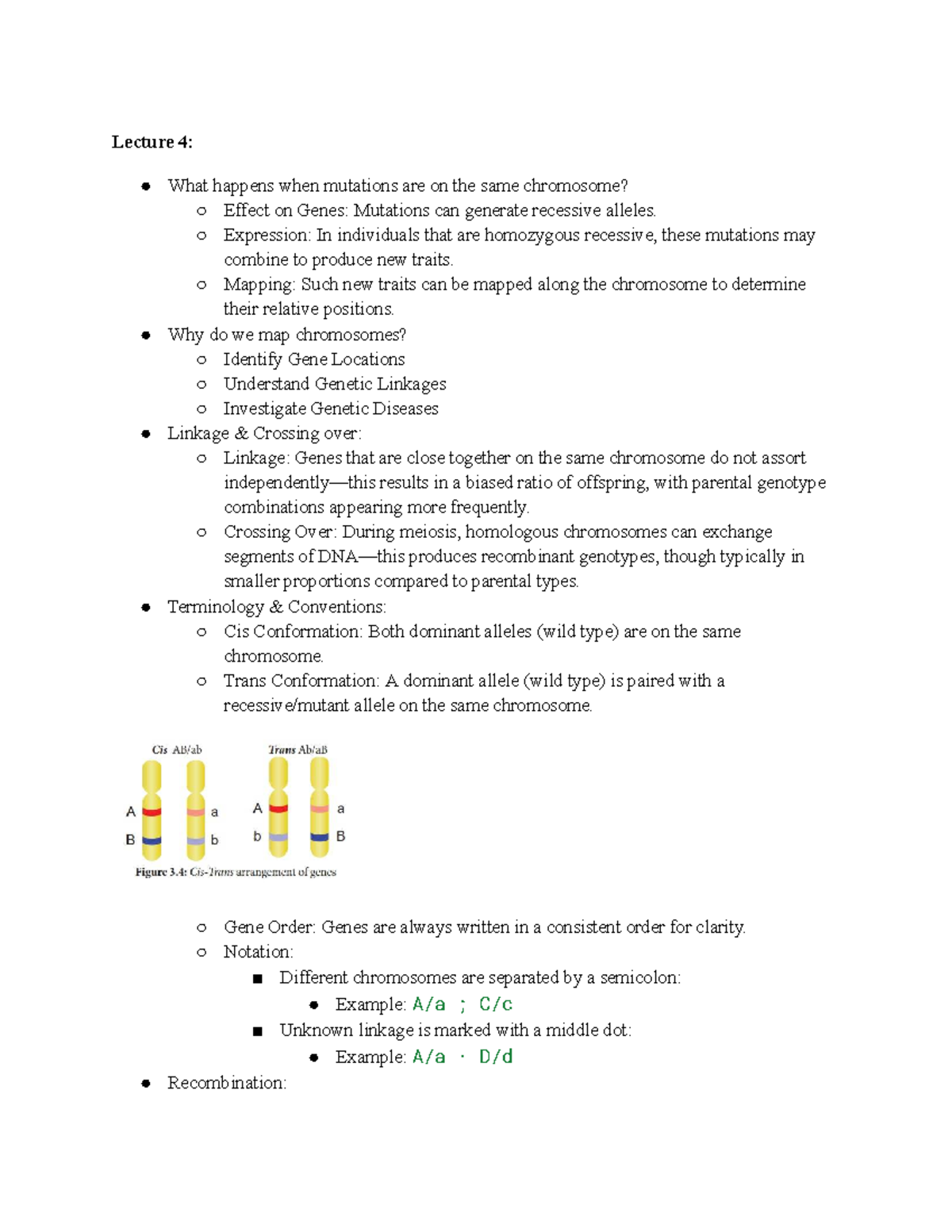 Genetic Interactions and Non-Mendelian Inheritance Patterns: Lecture ...