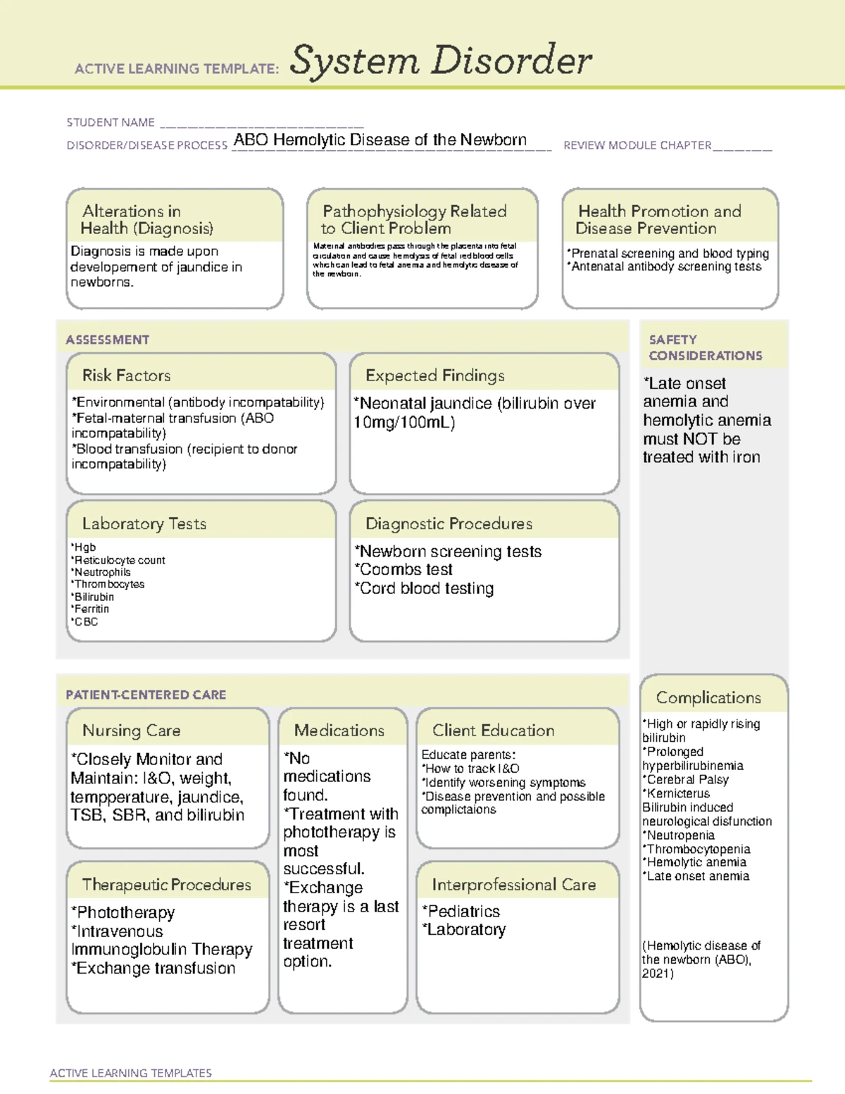 Identifying Findings That Require Immediate Follow Up - 301 - STUDENT ...