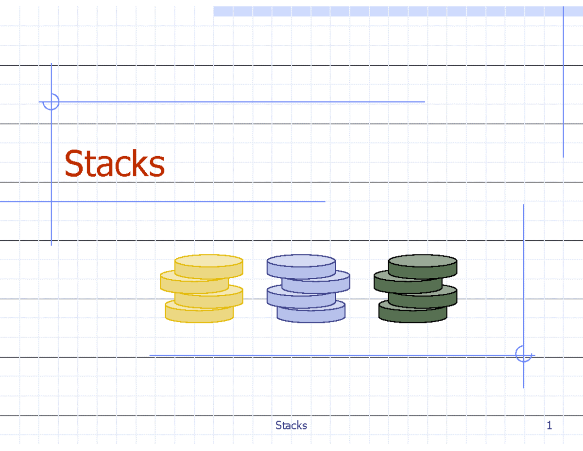 Data Structures And Algorithms Exploring Stacks And Spans Stacks