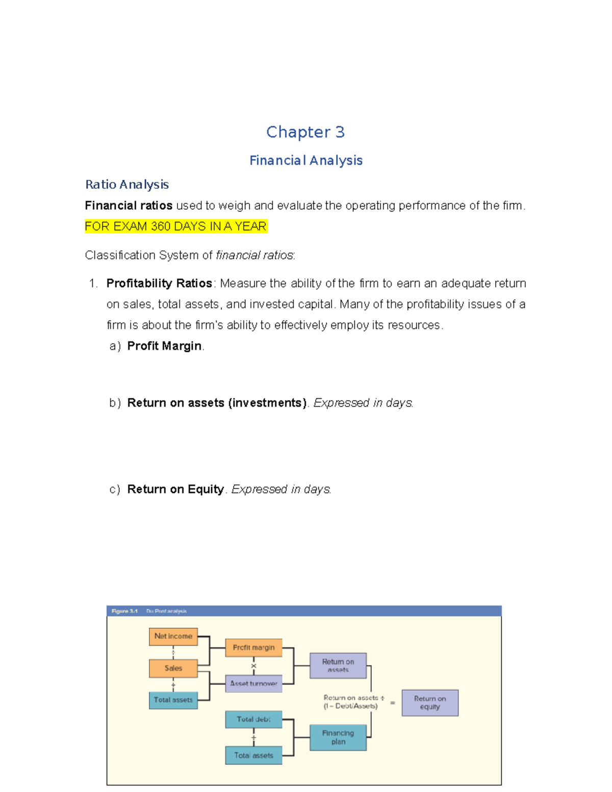 Chapter 3 AFPI 2022 - Chapter 3 Financial Analysis Ratio Analysis Financial ratios used to weigh ...