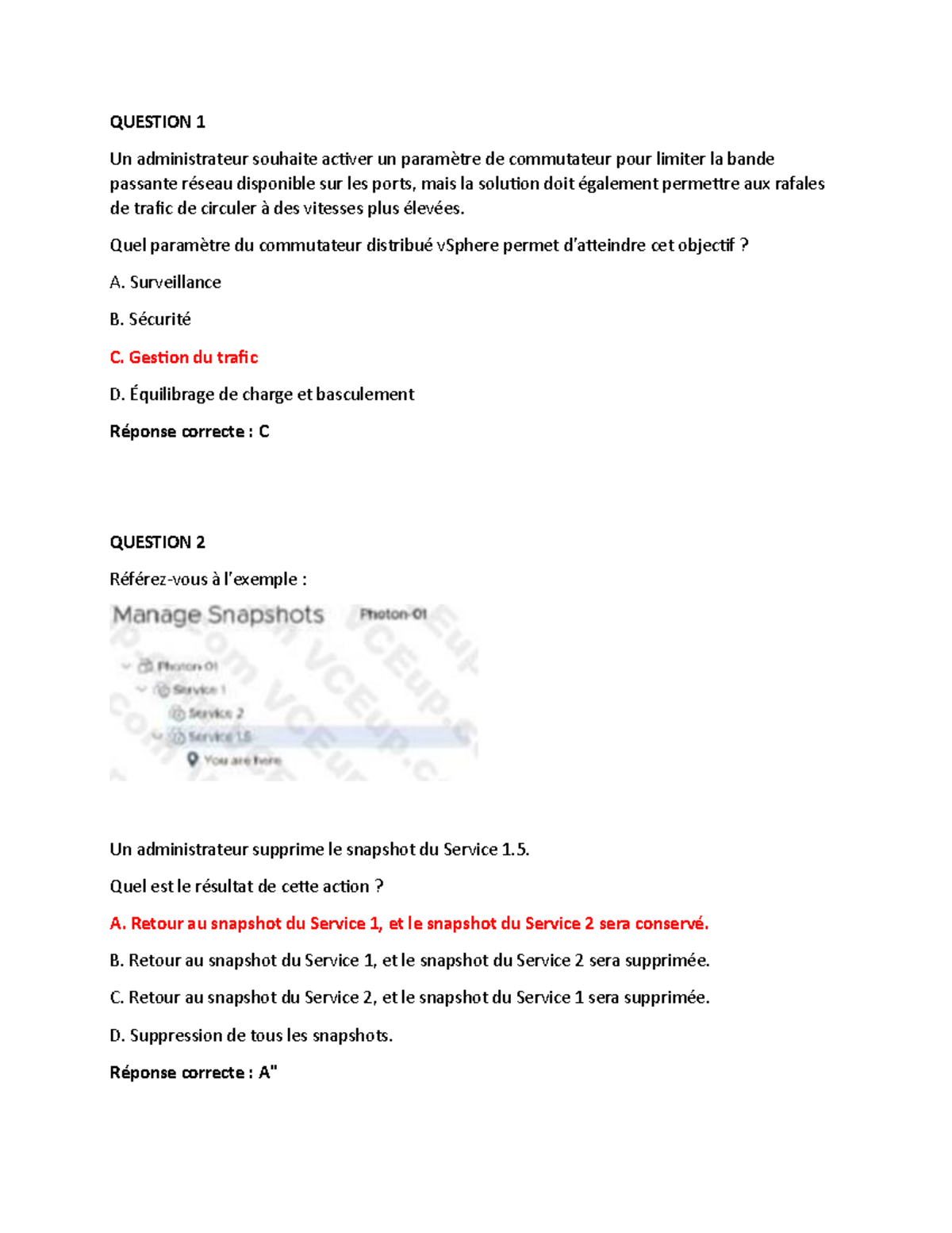 QCM Vmware Certification Exam Questions and Answers - Studocu