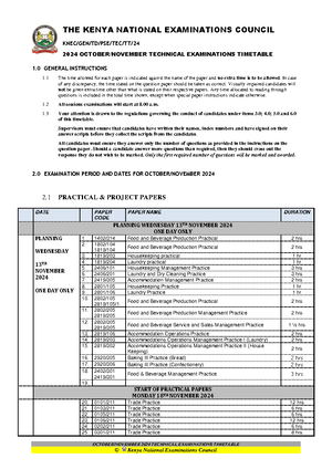 Grade 8 JSS S1 Midterm 1 Exams 2024 - THE STANDARD MEASURE SERIES (JSS ...