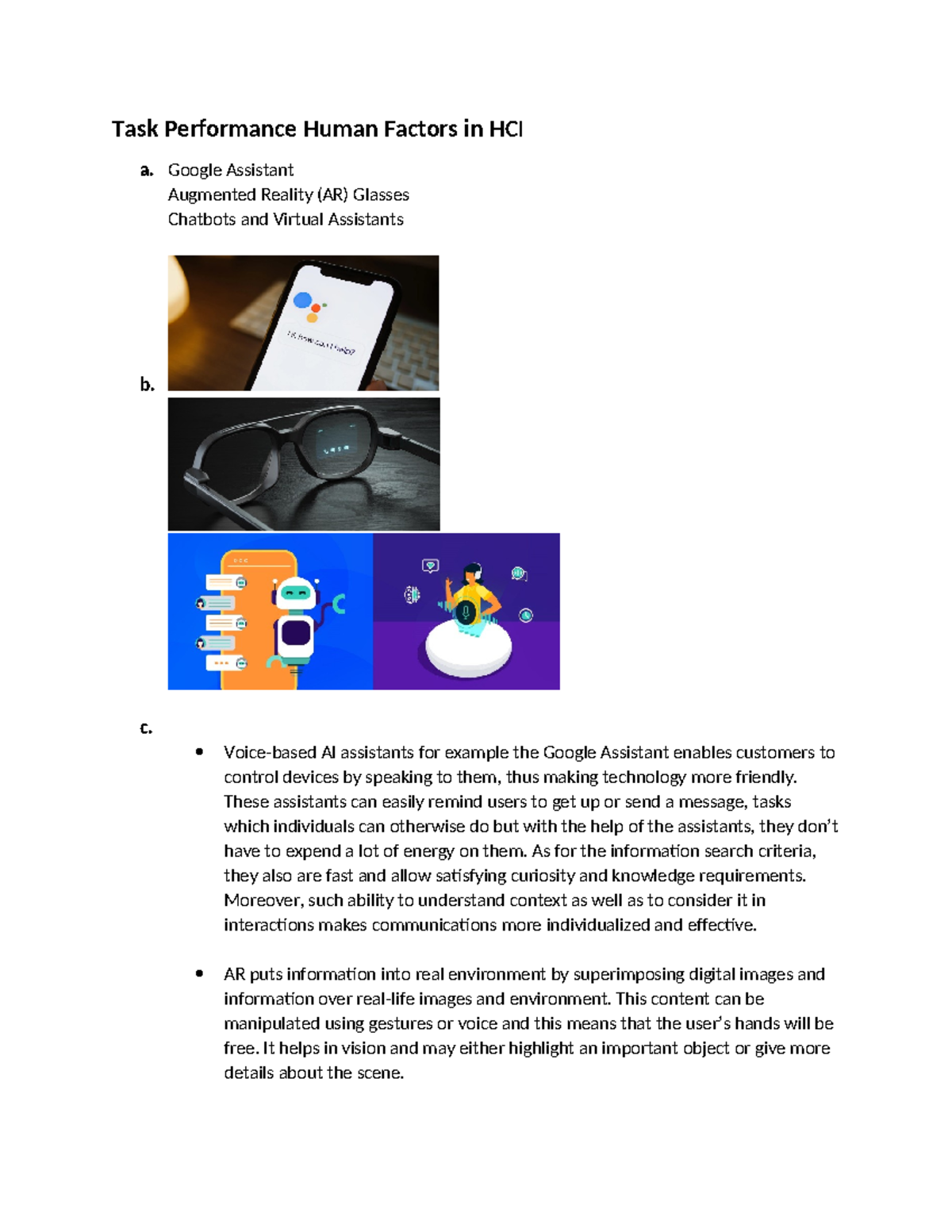 03TP - Task Performance Human Factors in HCI - Task Performance Human ...