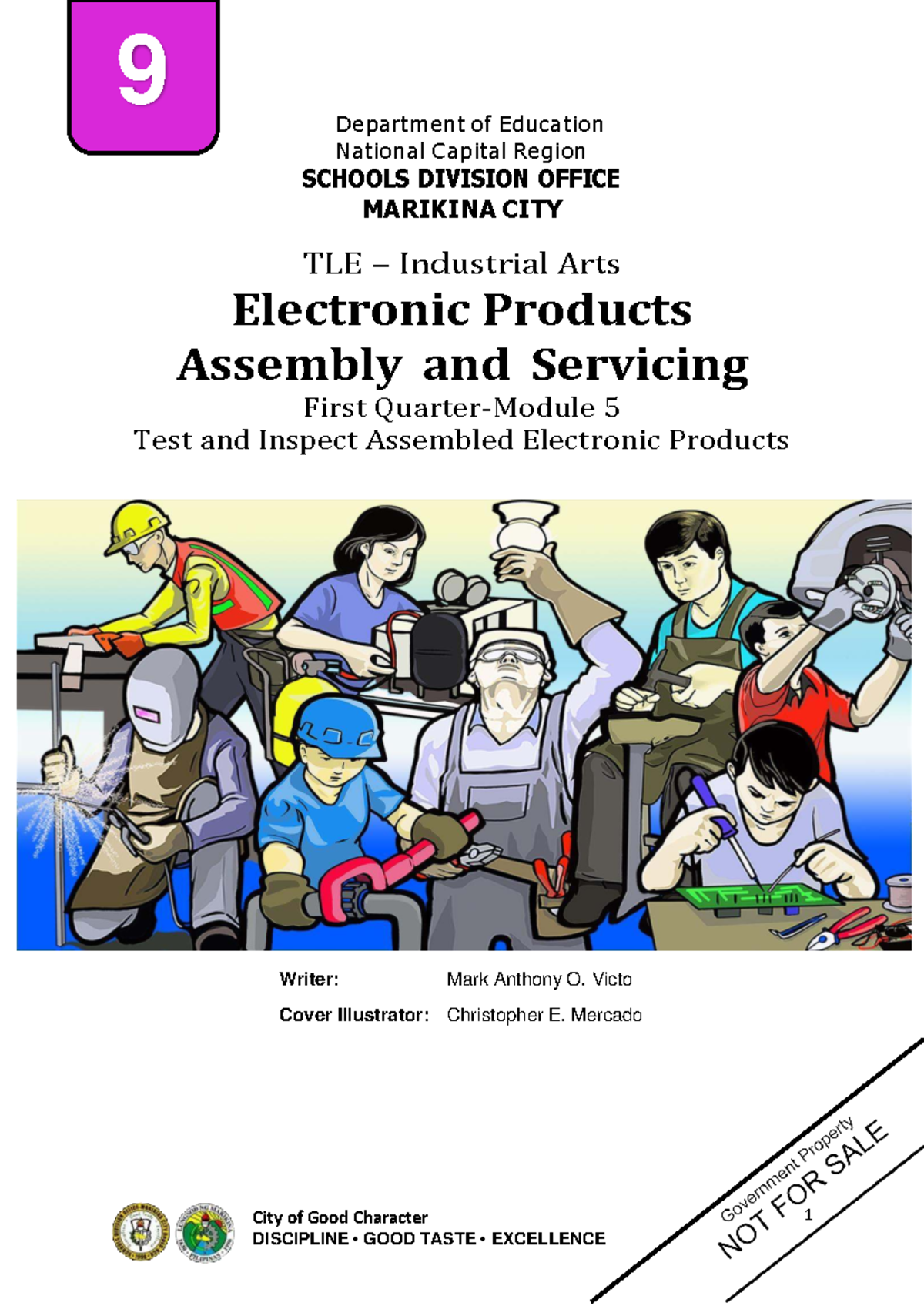TLE Grade 9 QT1 Module 5: Testing & Inspecting Electronic Products ...