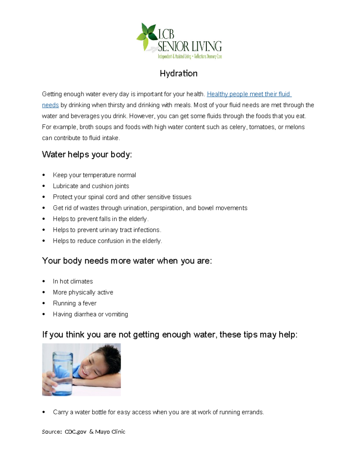 Effects of Dehydration - Getting enough water every day is important ...