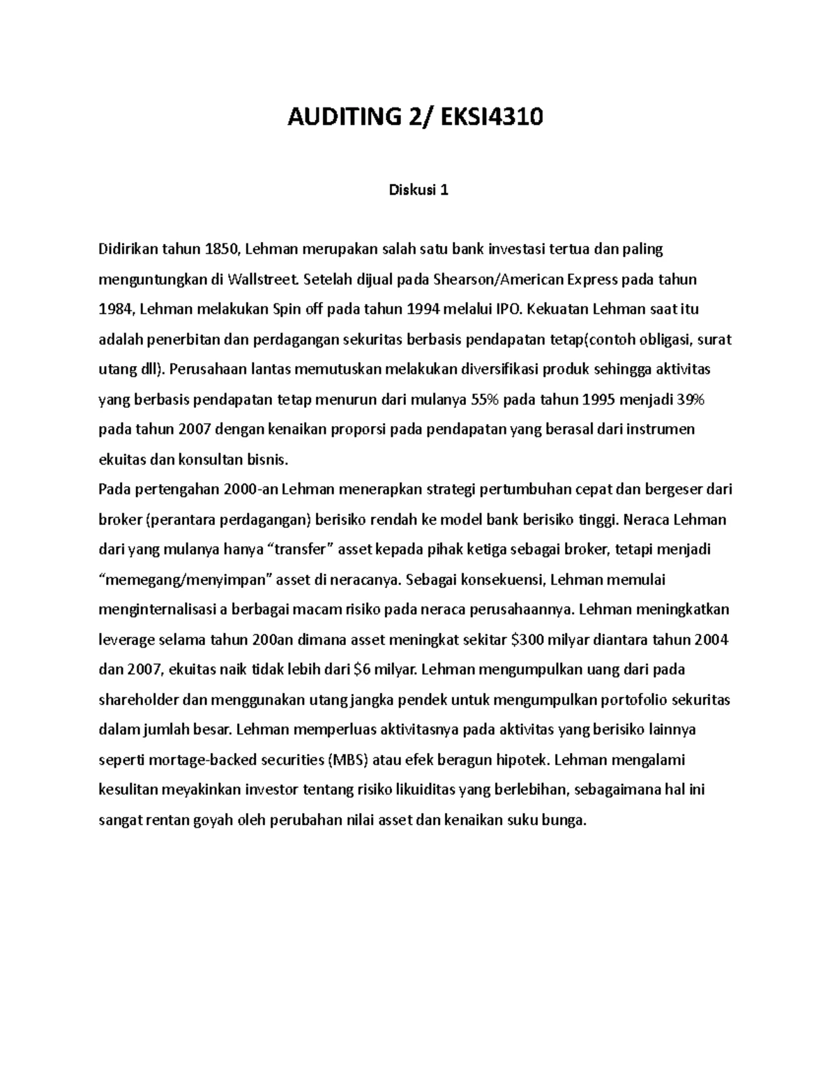Tugas 3 ADM Pemerintahan Daerah (Makalah) - TUGAS 3 Untuk tugas tutorial 3, anda diminta untuk ...