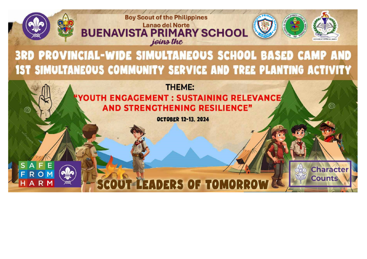 BSP tarp - music - English Class - Boy Scout of the Philippines PRIMARY ...