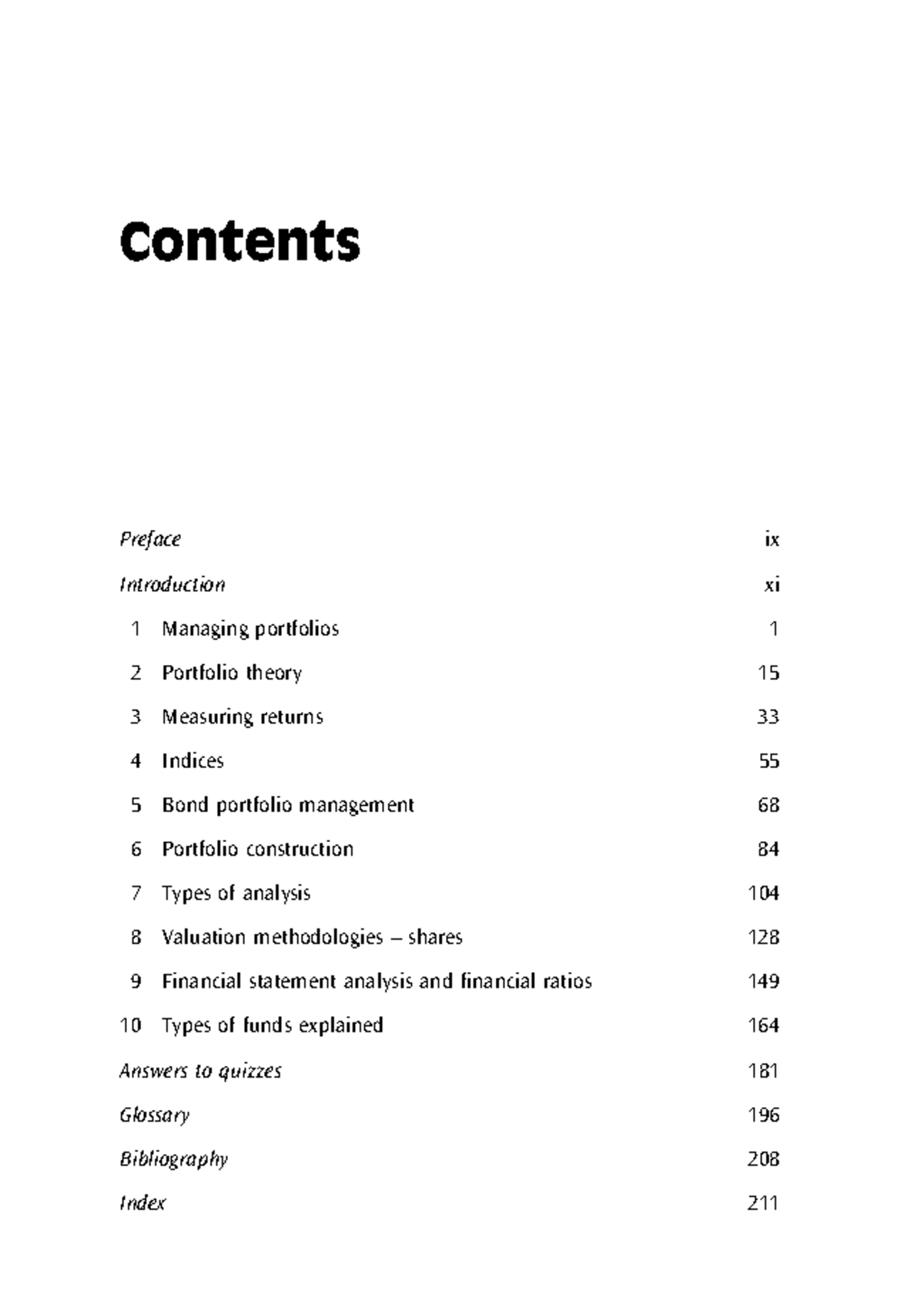 Ek.Psr Modal ringkas 20 (1) - Copy - Contents Preface ix 1 Managing portfolios Introduction xi 2 ...
