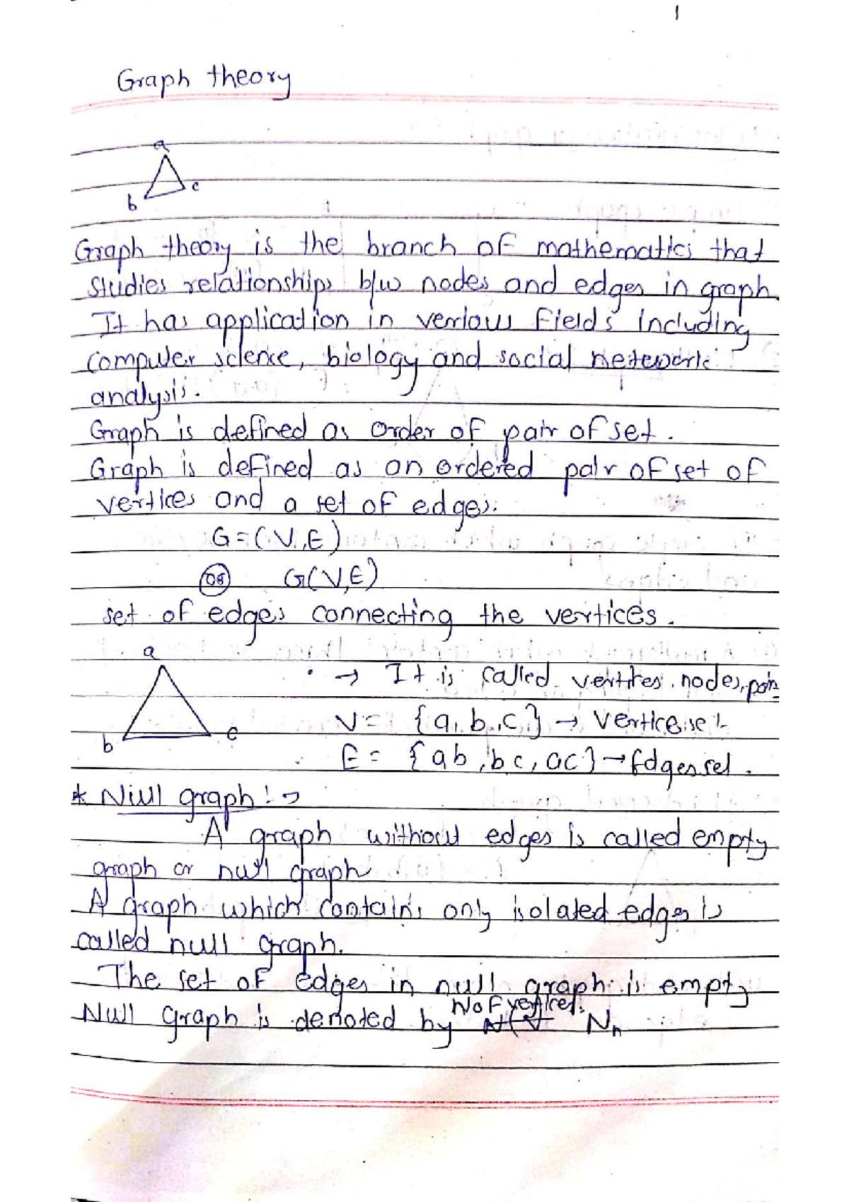 Graph Theory Concepts and Applications - DMGT Module 5 Notes - Studocu
