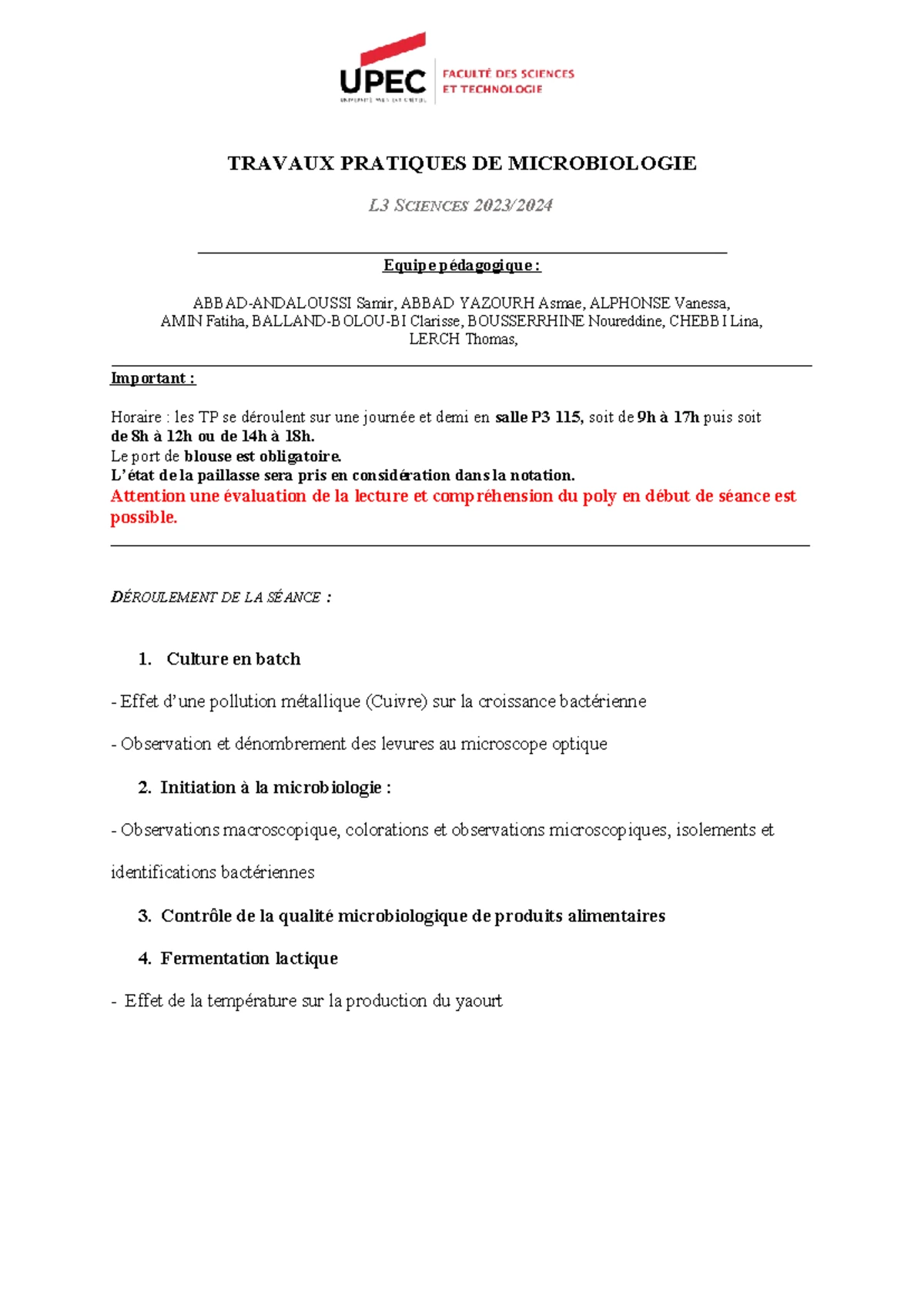 Milieu de Culture : Chapman et Isolation des Staphylococcus - Studocu