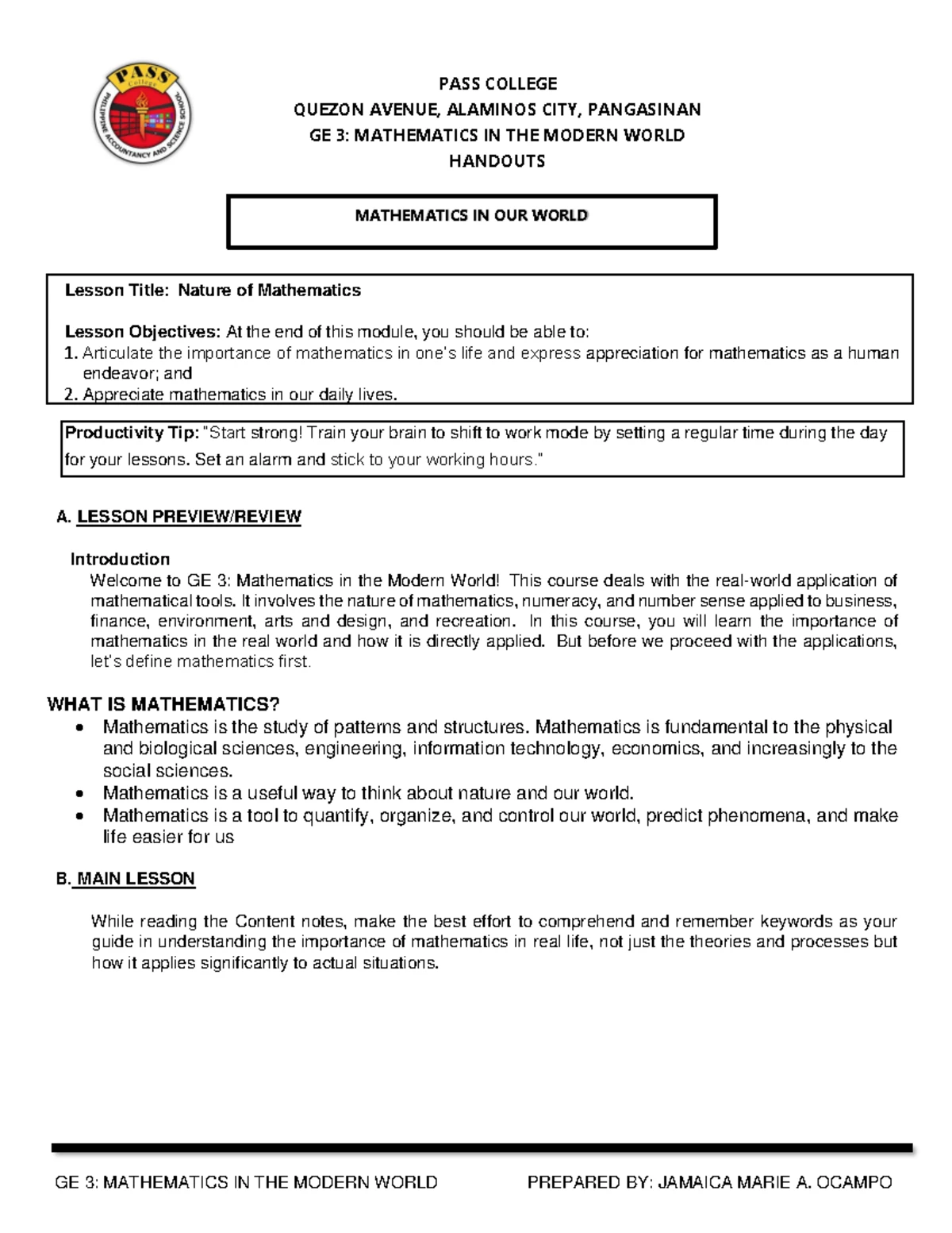 Forensic 2 Prelim 1: Personal Identification Techniques Overview - Studocu