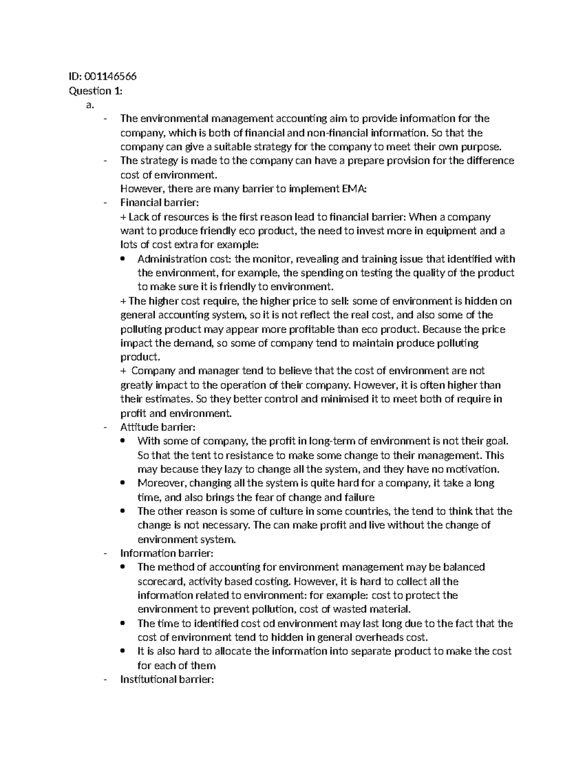 ACCO1144 - Environmental Management Accounting Challenges and ...
