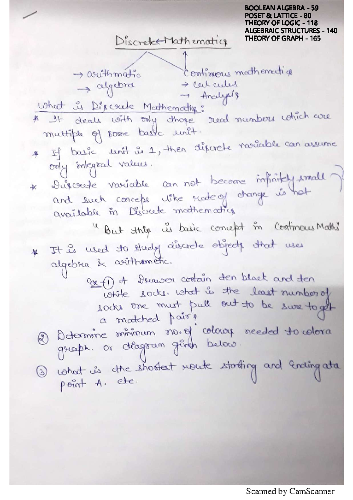 DSTL Complete Notes: Boolean Algebra, POSET, Lattice, Logic, Graph ...