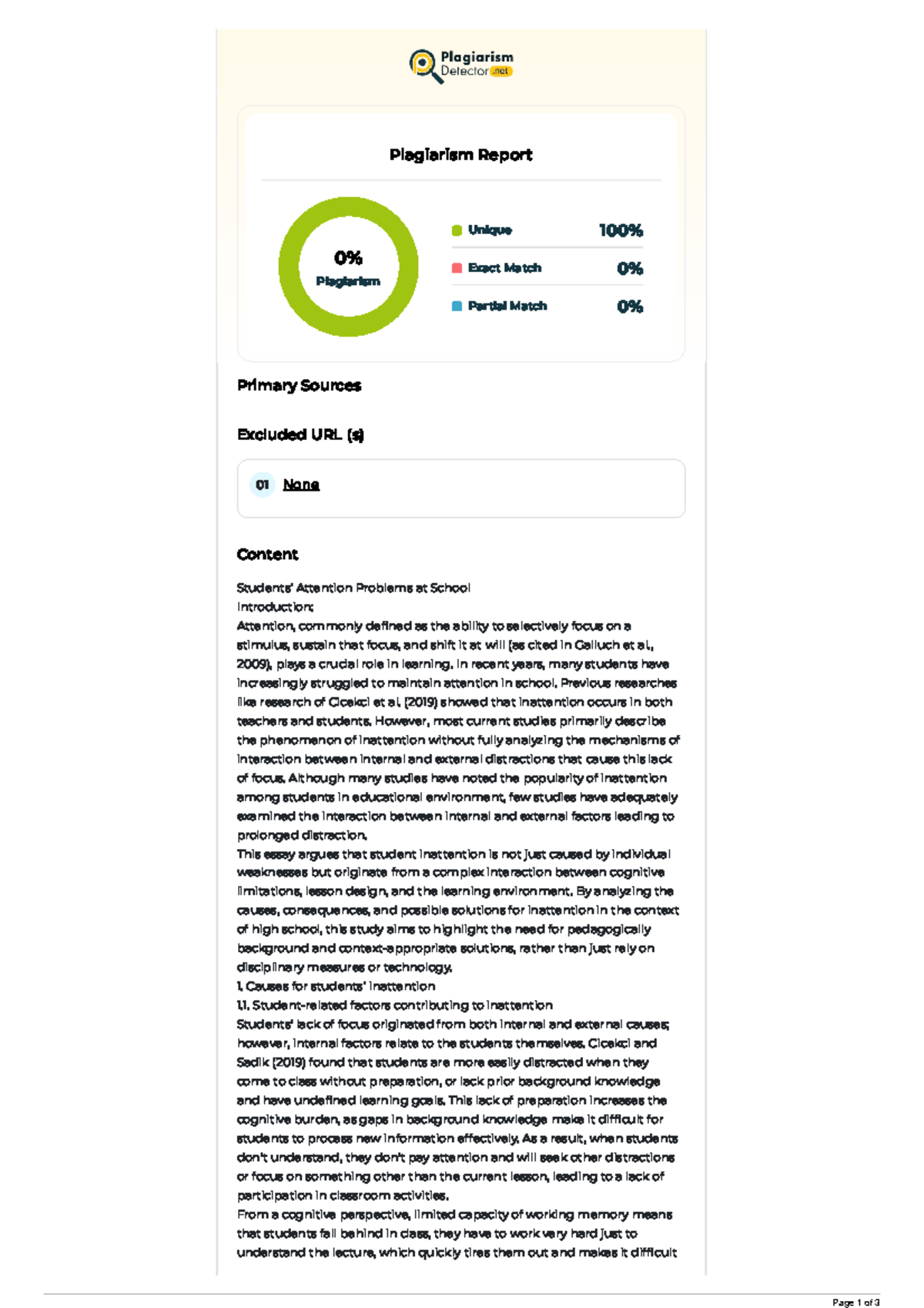 Attention Problems in School: Causes, Effects, and Solutions (EDU 101 ...