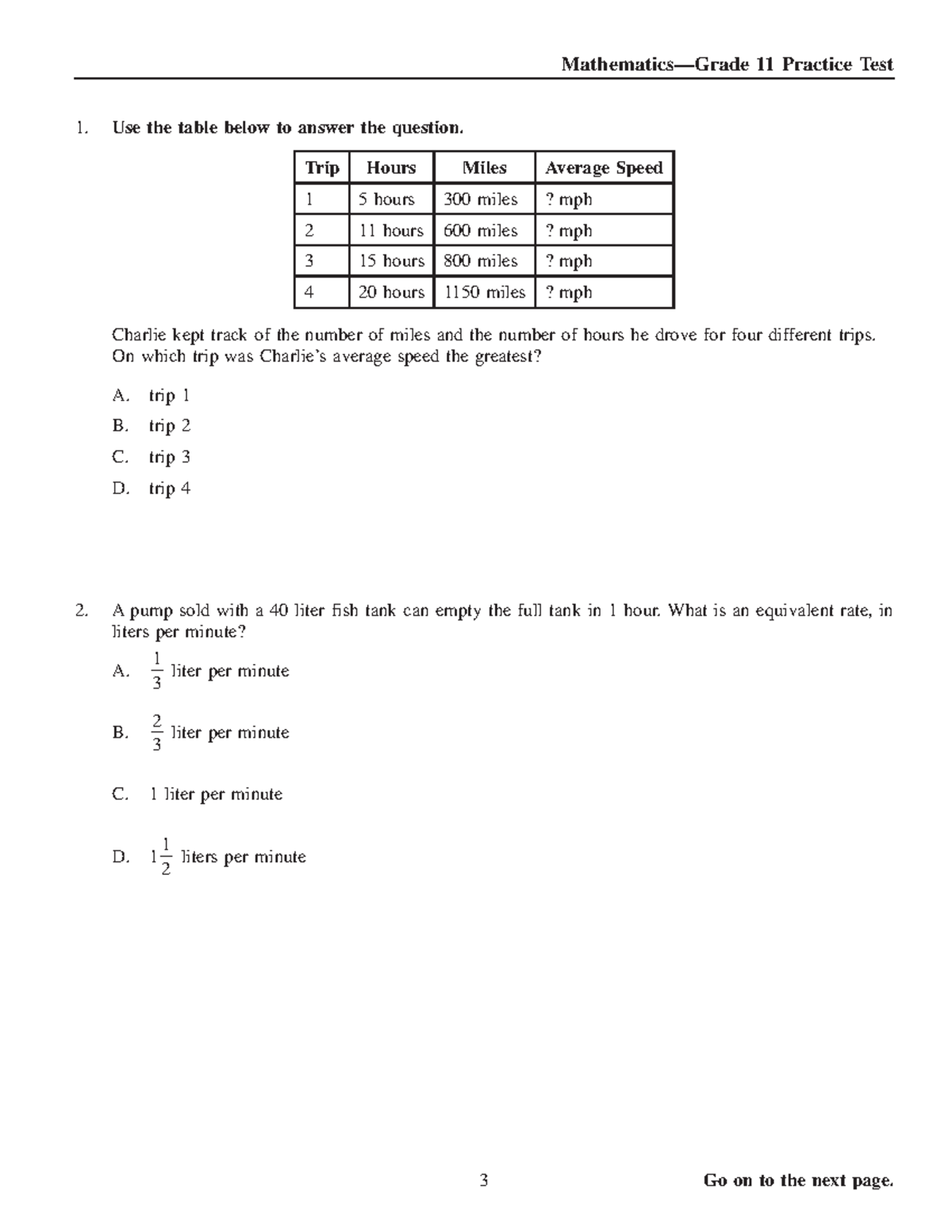 MATH 11 Practice Test Problems and Solutions - Studocu