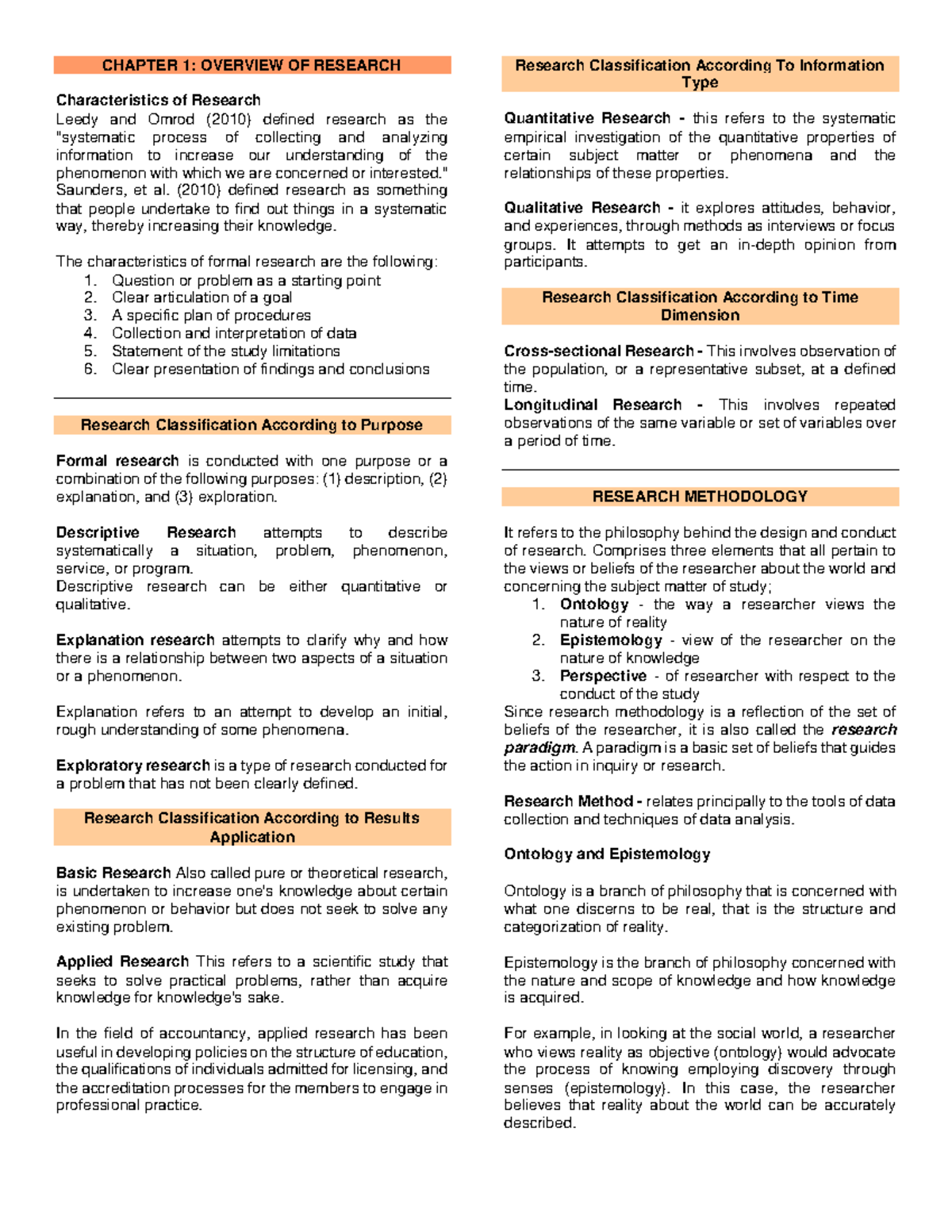CHAPTER 1-7: COMPREHENSIVE GUIDE TO ACCOUNTANCY RESEARCH - Studocu