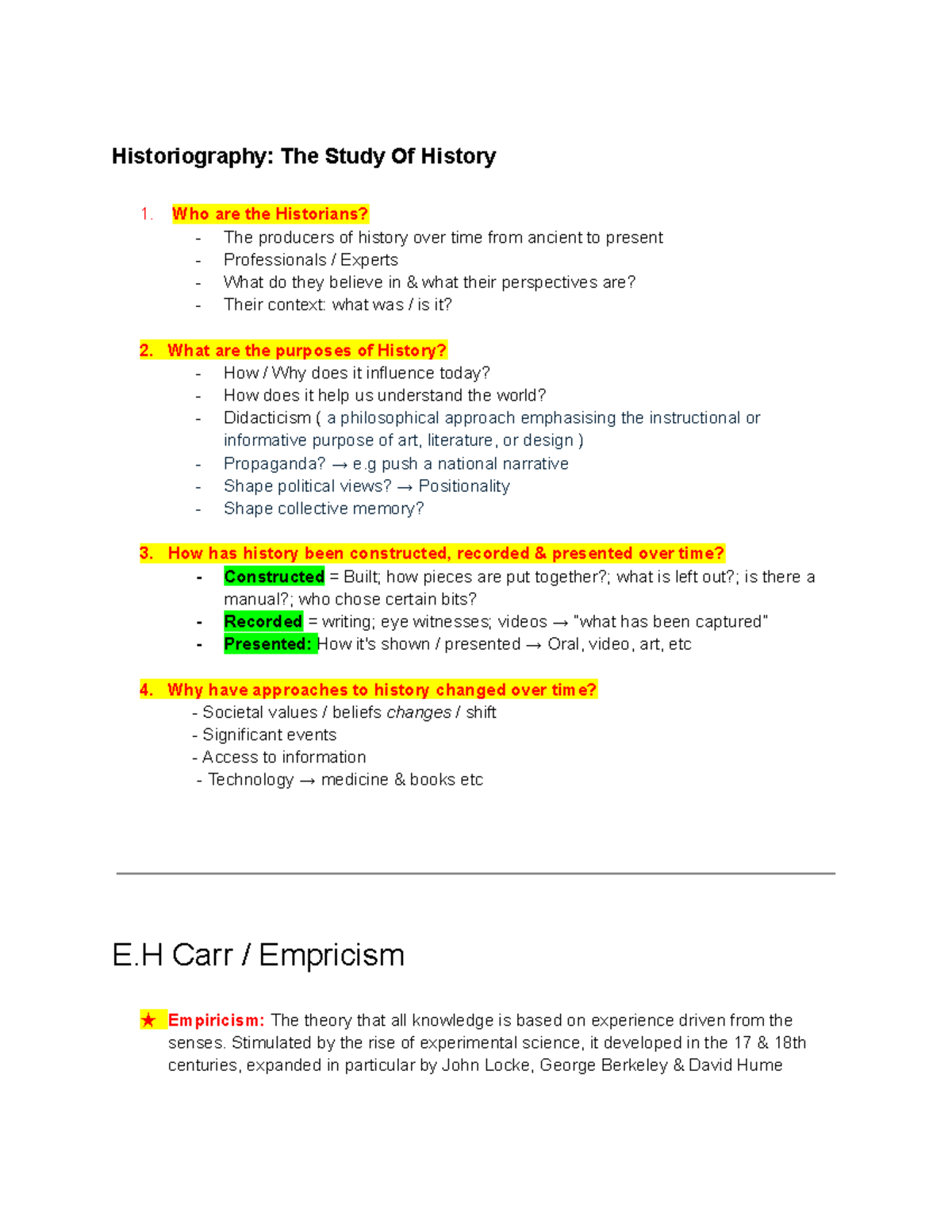 Historiography: Understanding Historical Perspectives and Influences ...