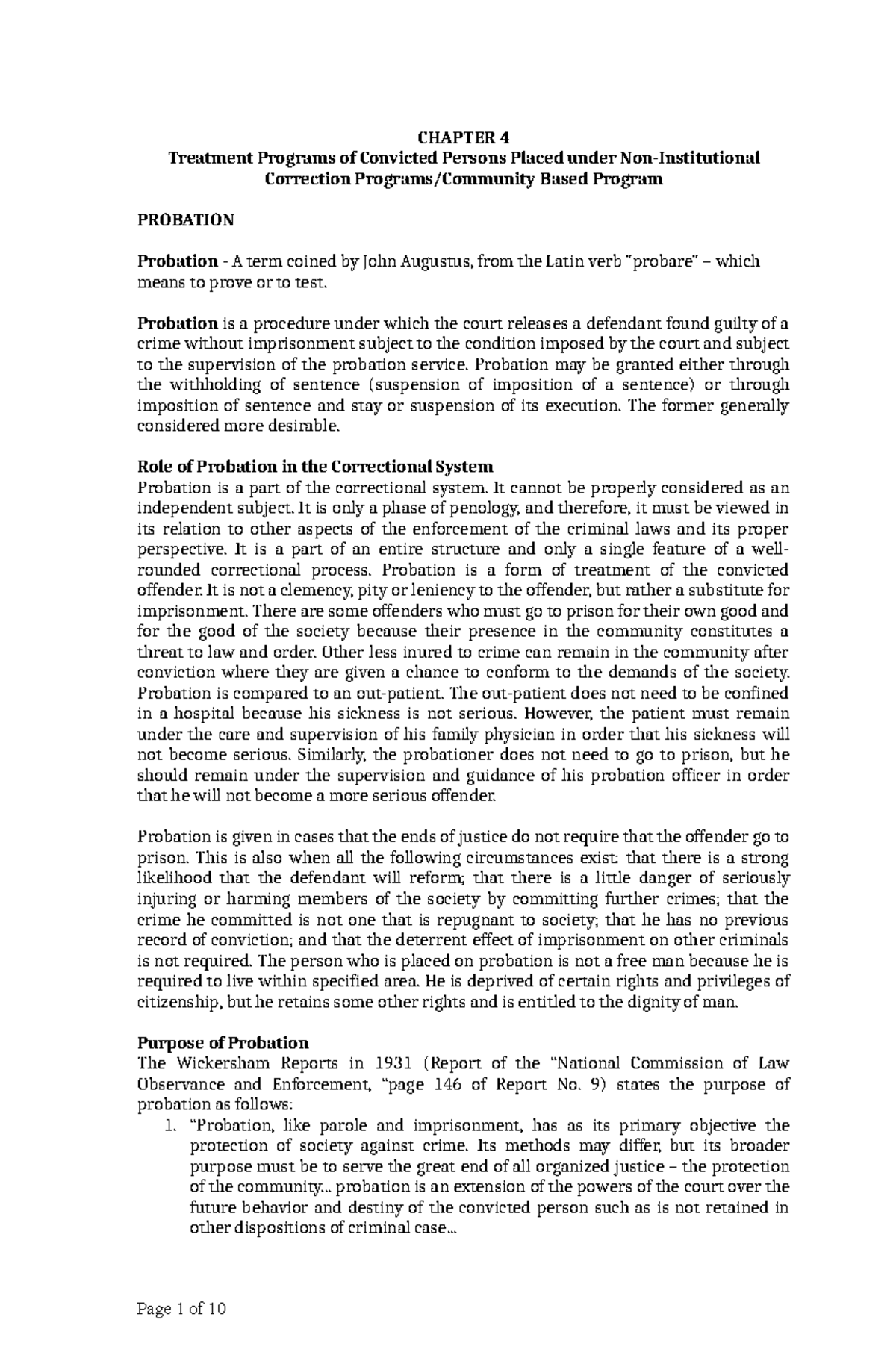 Chapter 4 - Treatment Programs in Community-Based Corrections (CCTO ...