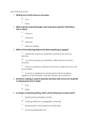 Module 9 Quiz Questions 100403 - Assessing Communication and Classroom ...