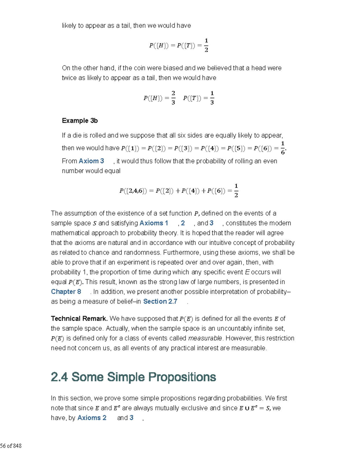 Probability Theory: Inclusion-Exclusion Principle & Propositions - Studocu