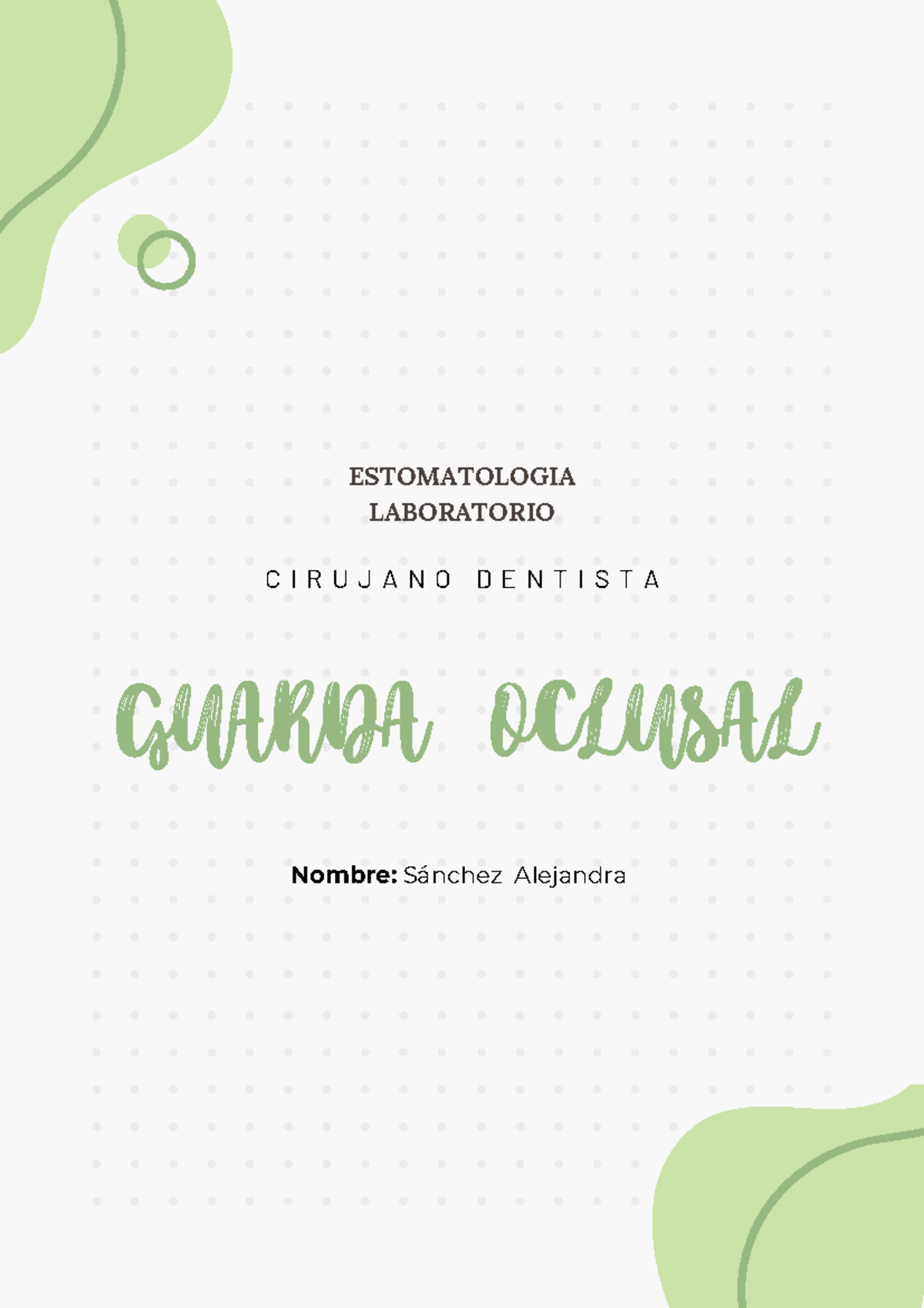 Guarda Oclusal: Definiciones, Indicaciones y Ajustes - Estomatología ...