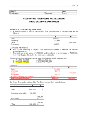 Pdfcoffee - Cost Accounting Chapter 6 process costing practice problems - PRACTICAL ACCOUNTING 2 ...