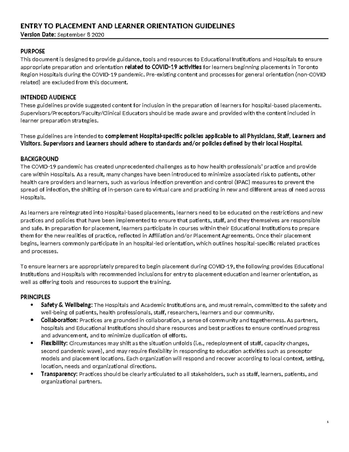 Learner Entry to Placement and Orientation Guidelines - Jan 2021- Tahsn ...