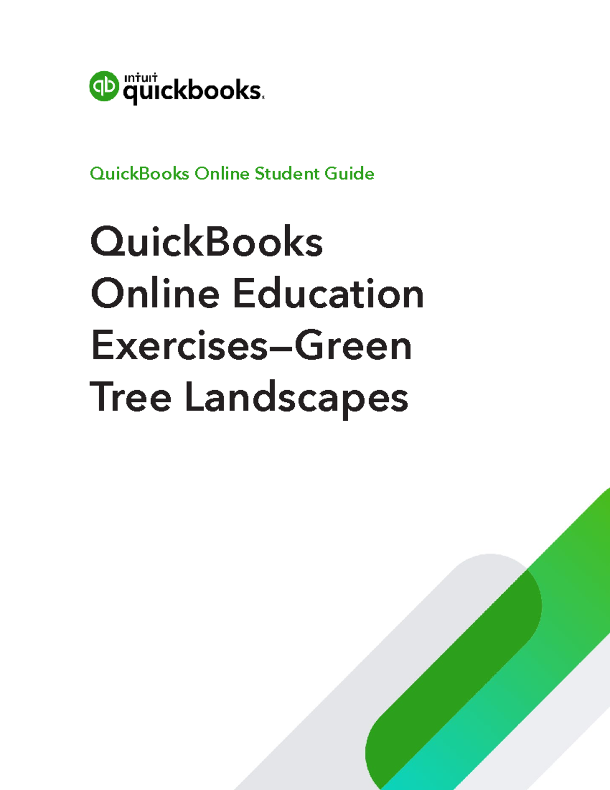 Intuit education program ca qbo exercises - QuickBooks Online Student ...
