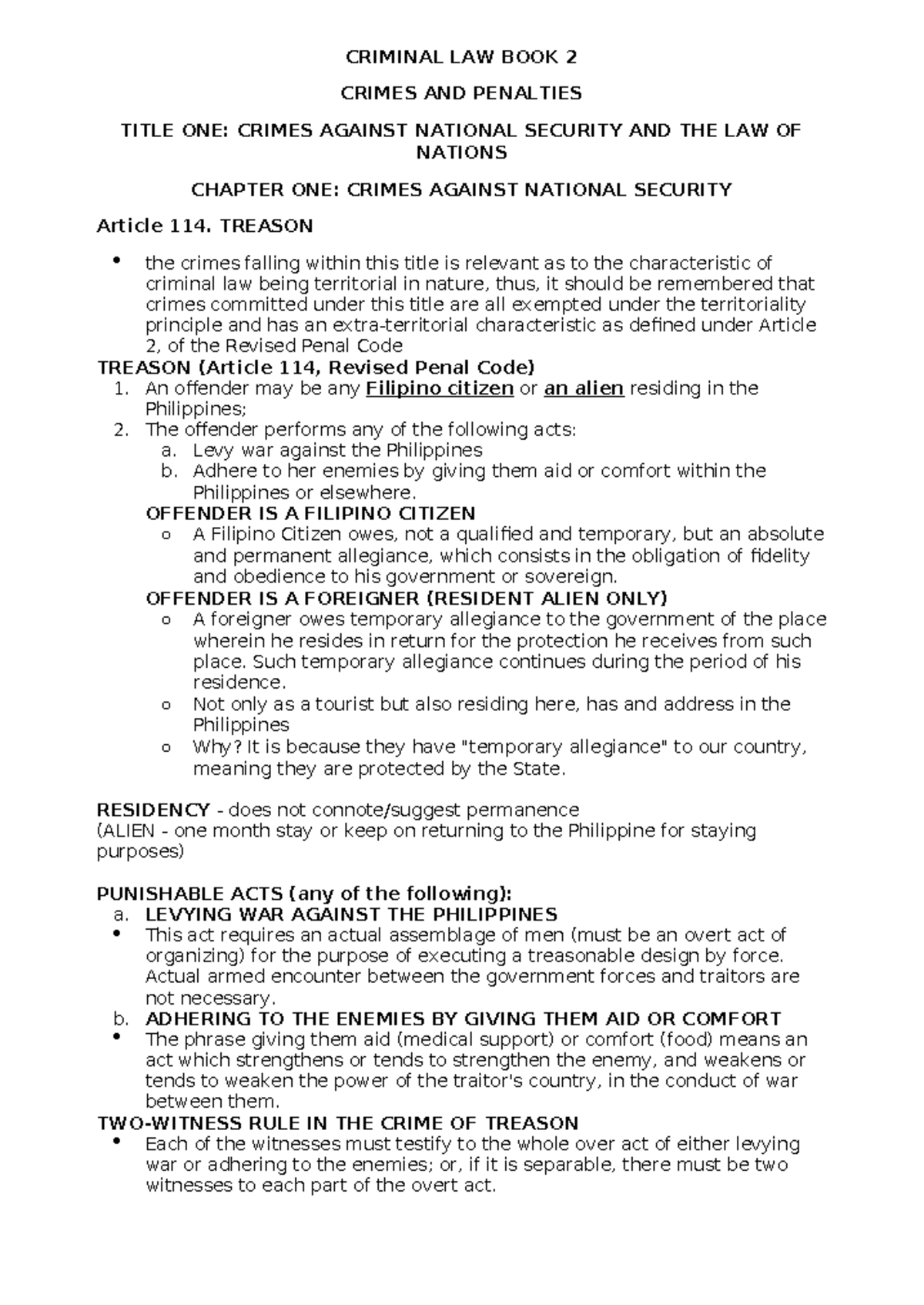 469897011 Criminal LAW BOOK 2 - CRIMINAL LAW BOOK 2 CRIMES AND ...