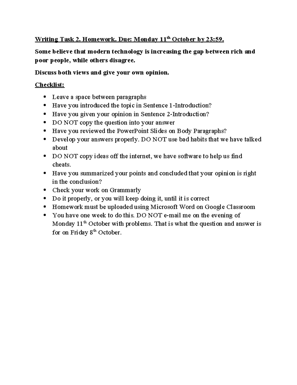 Như Đỗ - Discuss Both Views Homework - Writing Task 2. Homework. Due ...