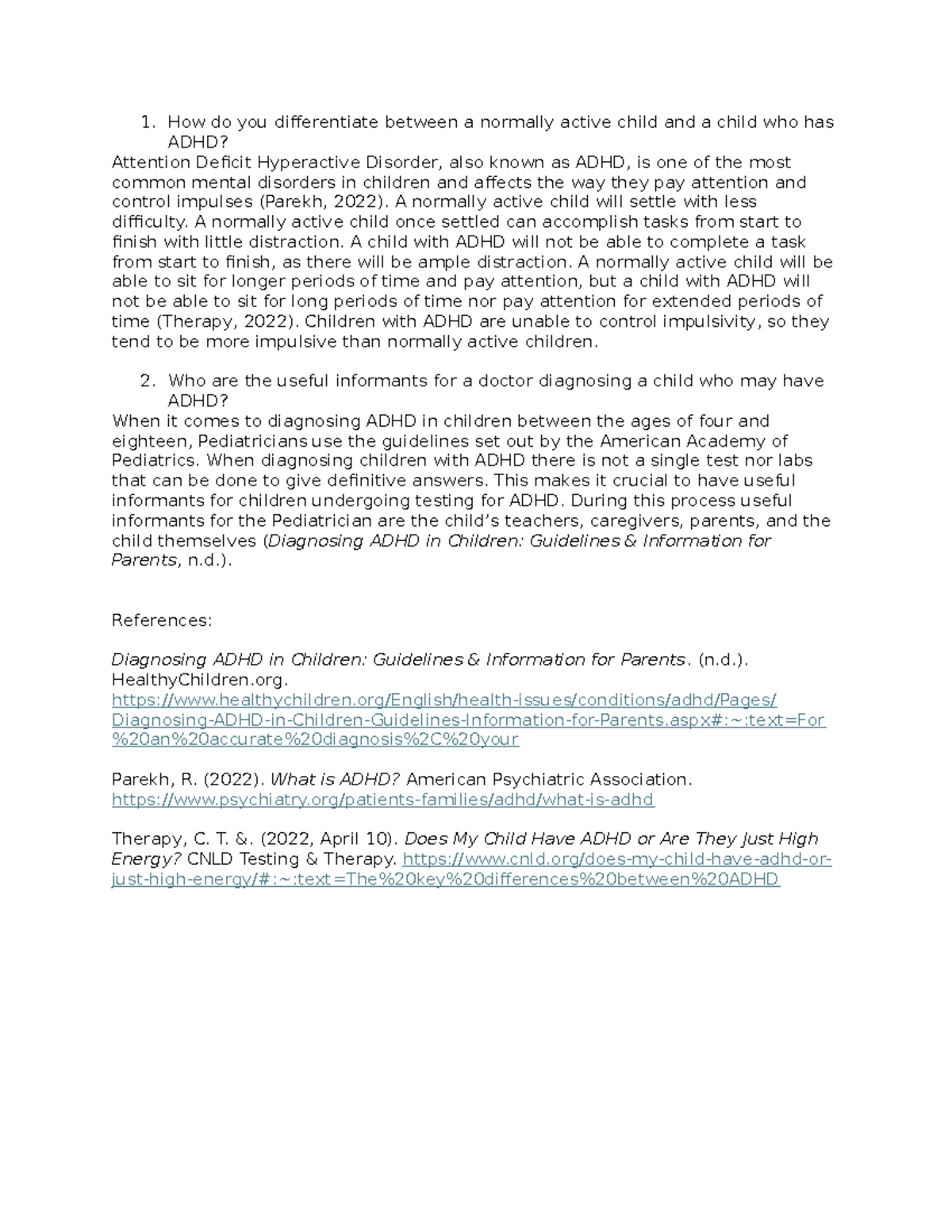 EDUC 101: Understanding ADHD in Children - Key Differences & Diagnosis ...