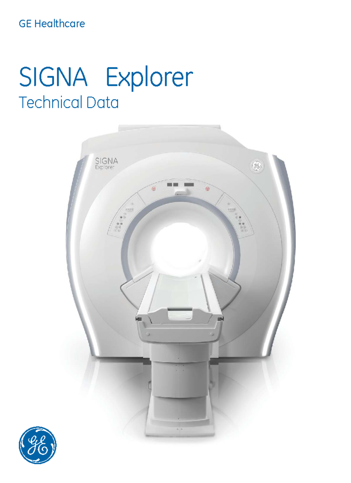 GE MRI SIGNA Explorer 1.5T Technical Data Catalog (630054180) - Studocu