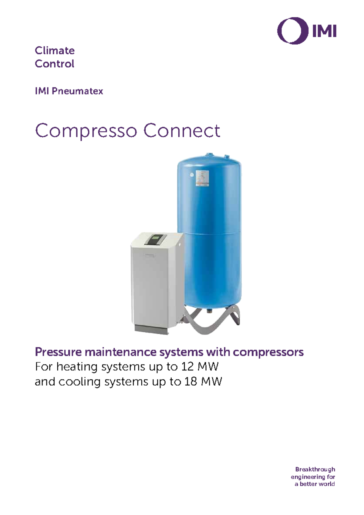 IMI Pneumatex Compresso Connect Pressure Maintenance Systems Overview ...