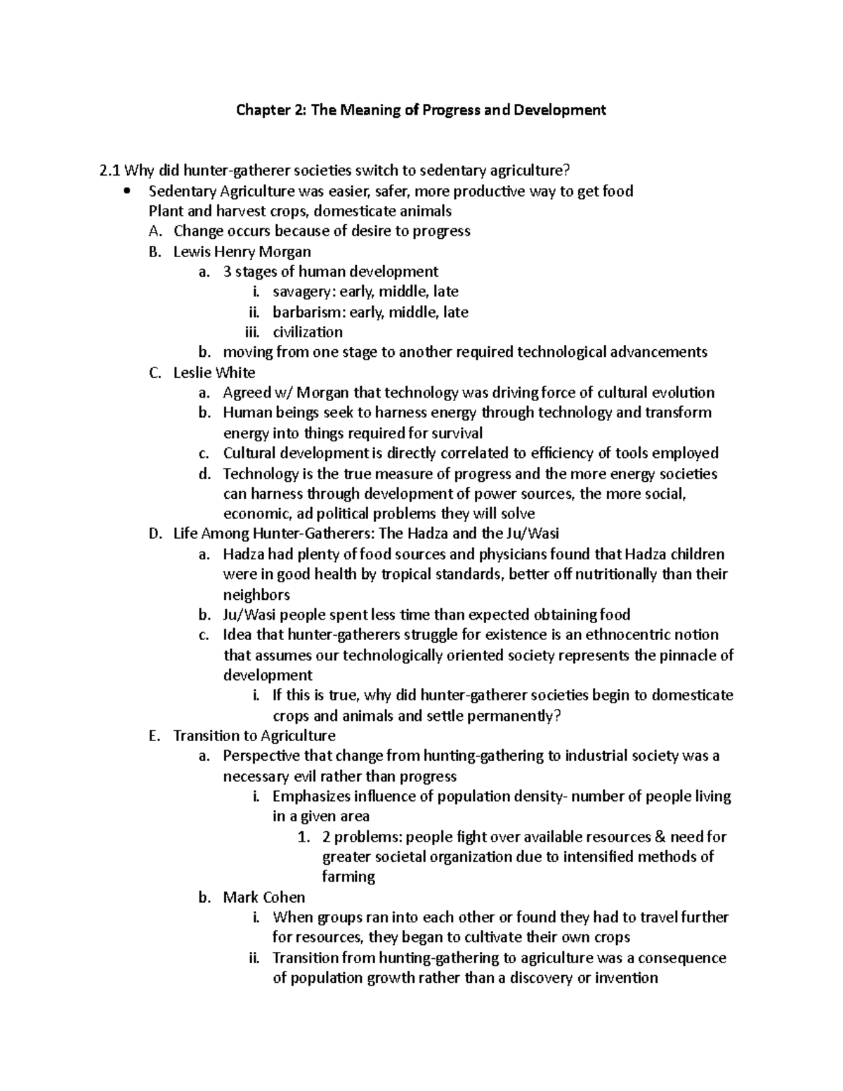 Chapter 2 - Summary Cultural Anthropology: a Problem-Based Approach ...