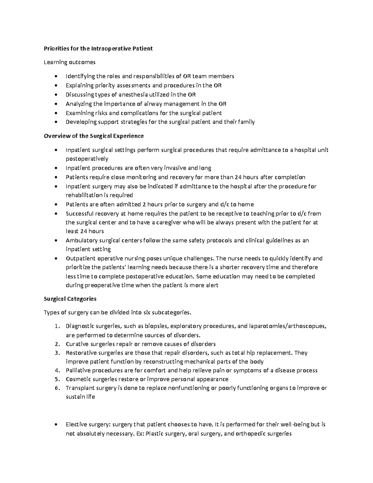 Chapter 16 - Intraoperative Patient Care and Surgical Team Dynamics ...