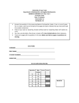 MAM1010F - Applied Calculus I - Studocu