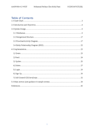 ACBS OODJ Assignment Documentation - GROUP ASSIGNMENT TECHNOLOGY PARK MALAYSIA CT038-3-2-OODJ ...