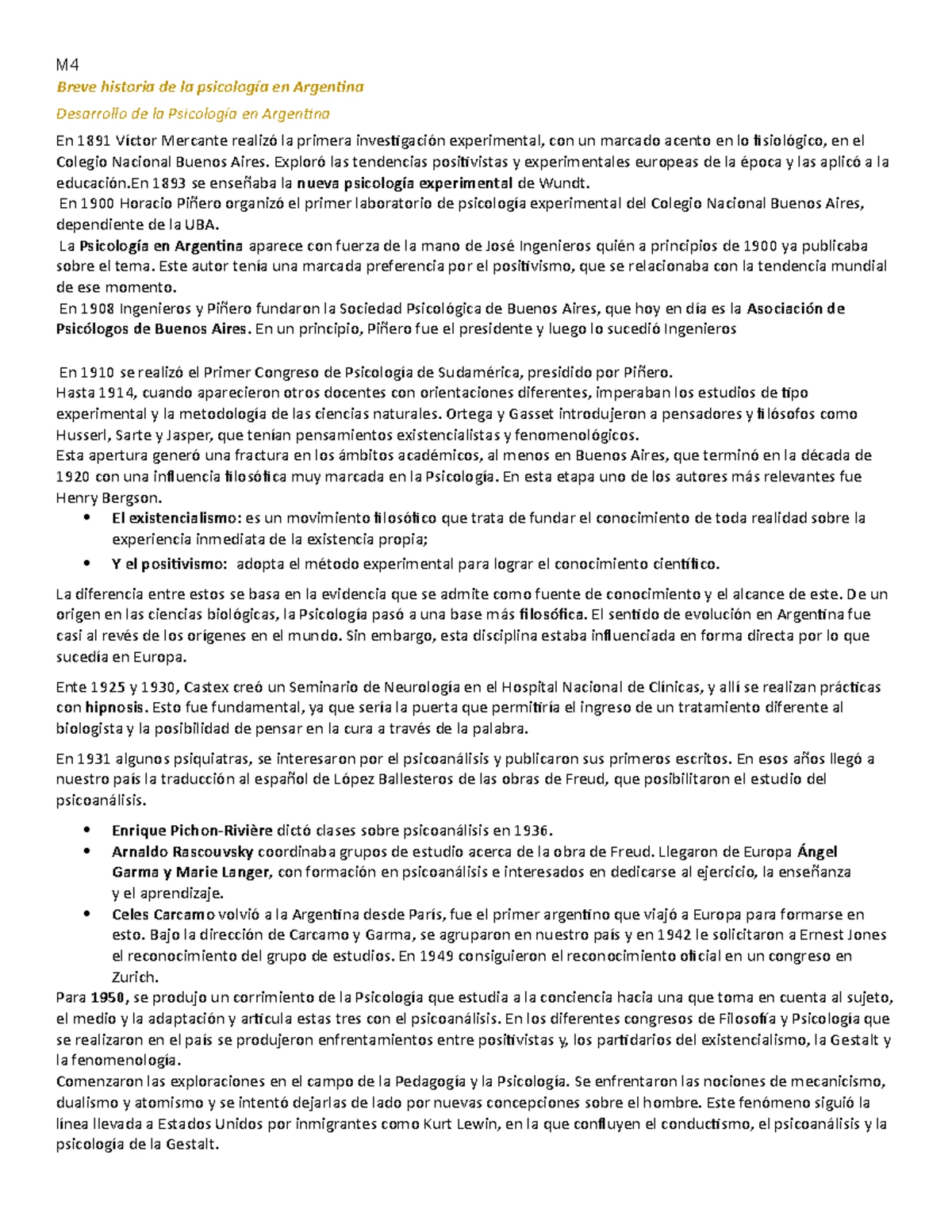 Resumen Introducción a la Psicología modulo 2 lectura 1 - Resumen Introducción a la Psicología ...