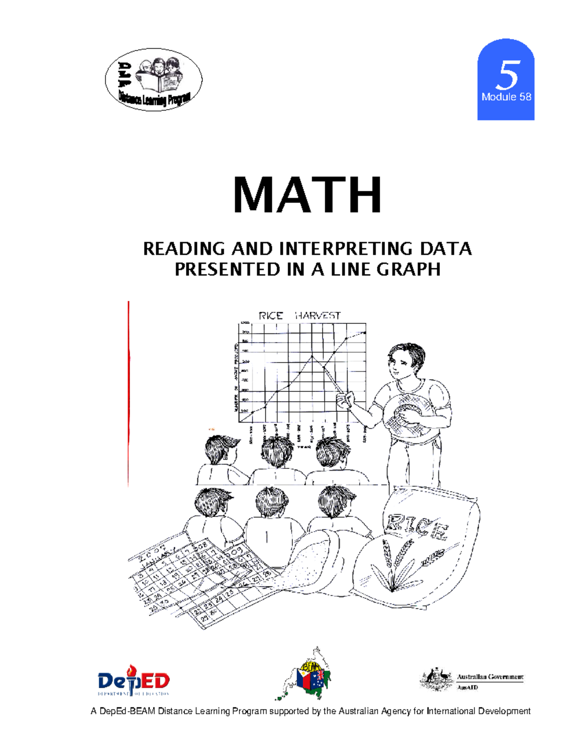 Math 5 DLP 58 - Reading and Interpreting Data Presented in a Line Graph ...
