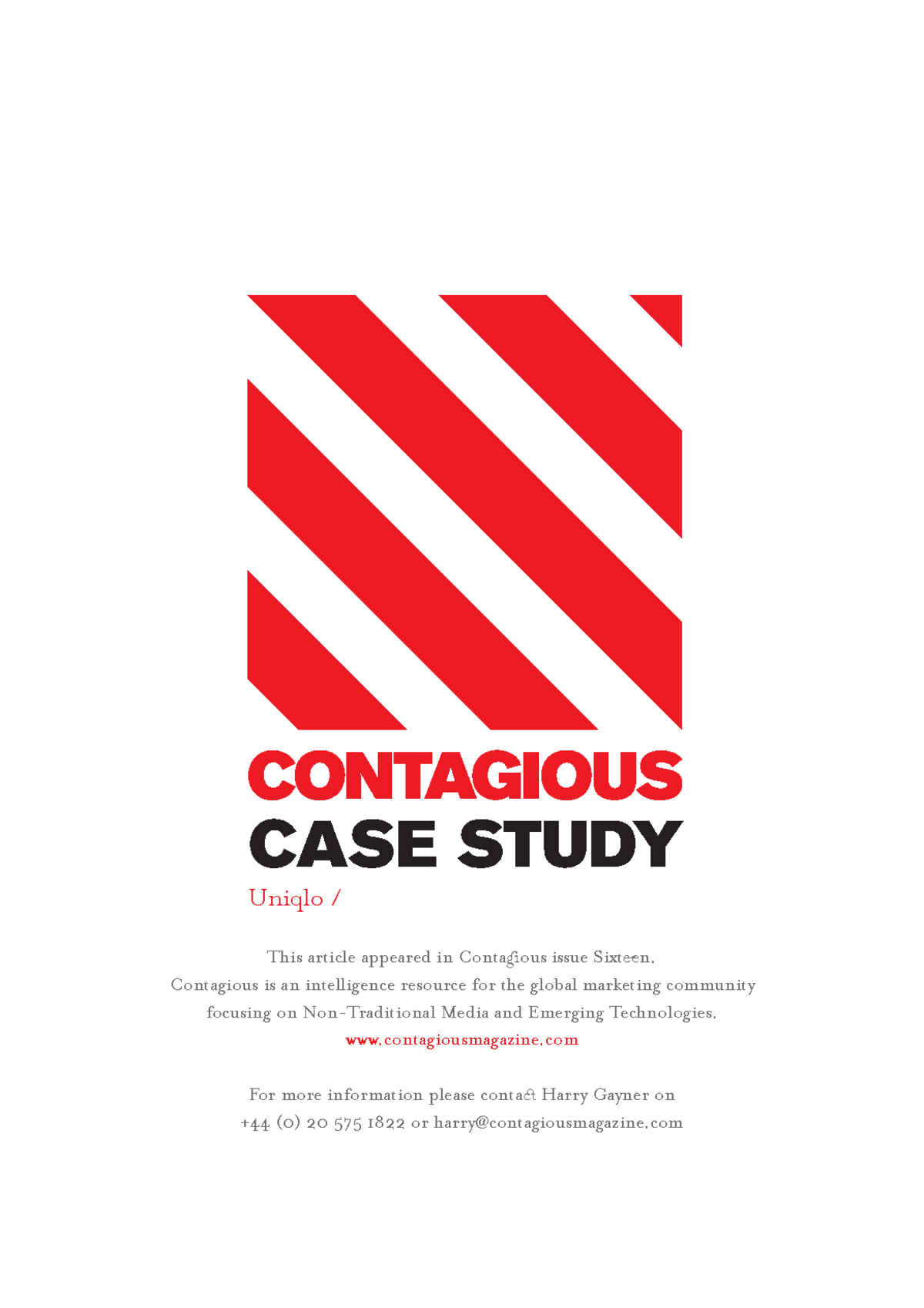 Uniqlo Case Study (Case Study) - Analyzing the Decision-Making Process ...