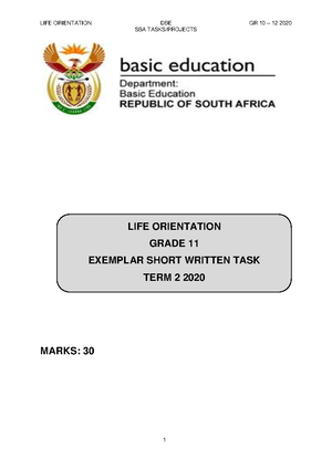 21-June Gr-11-LO Project Final - TOTAL: 90 Date of issue: Completion ...