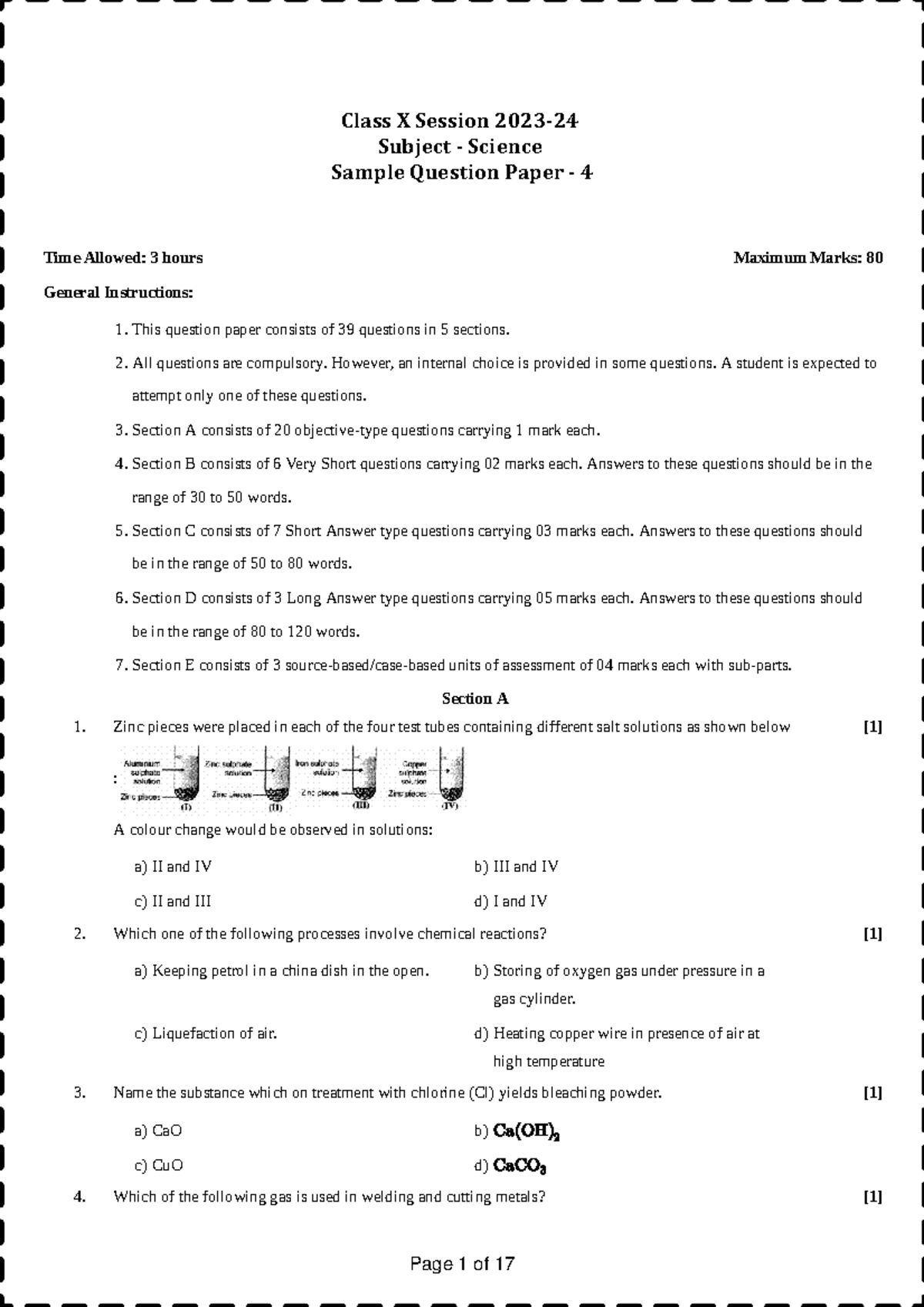 2024 - Hhjhhh - Time Allowed: 3 hours Maximum Marks: 80 General ...