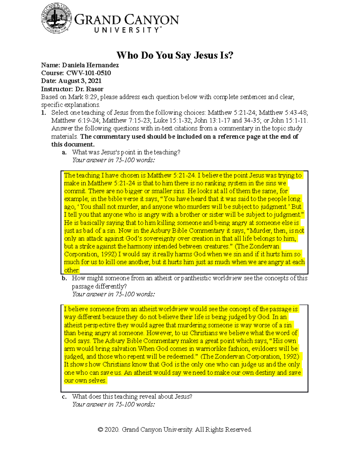 CWV 101 301 RS T4Who Do You Say Jesus Is Online - Who Do You Say Jesus ...