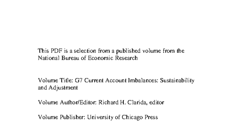 The Dot-Com Bubble, Bush Deficits, and U.S. Current Account Imbalances ...