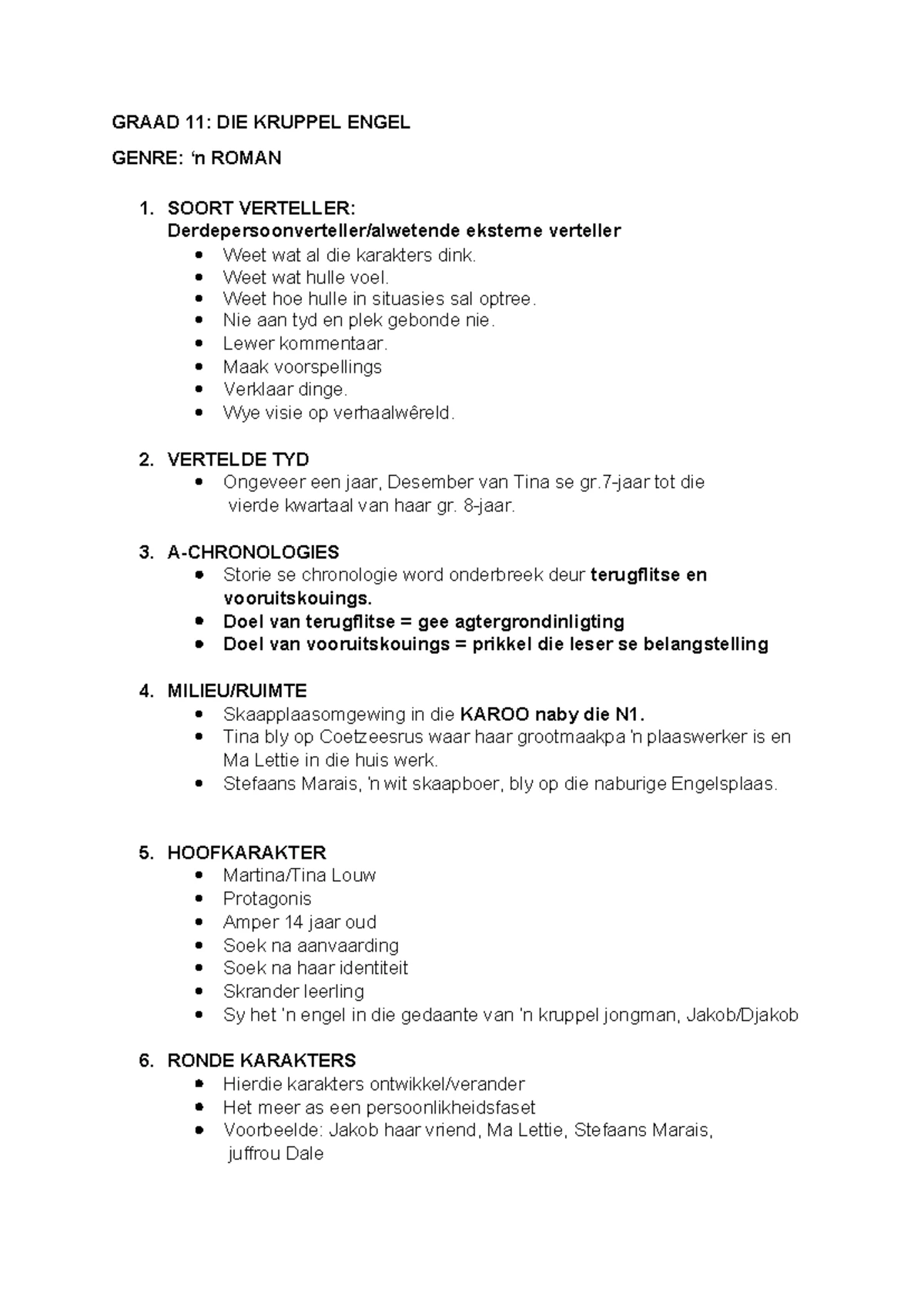 Afrikaans Grade 10 Poetry Study Guide: Key Tips and Techniques - Studocu