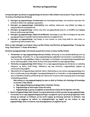 PT ESP 1 - Q4 V1 - Pagsisimba at Pananalangin ng mga Pamilya - Studocu