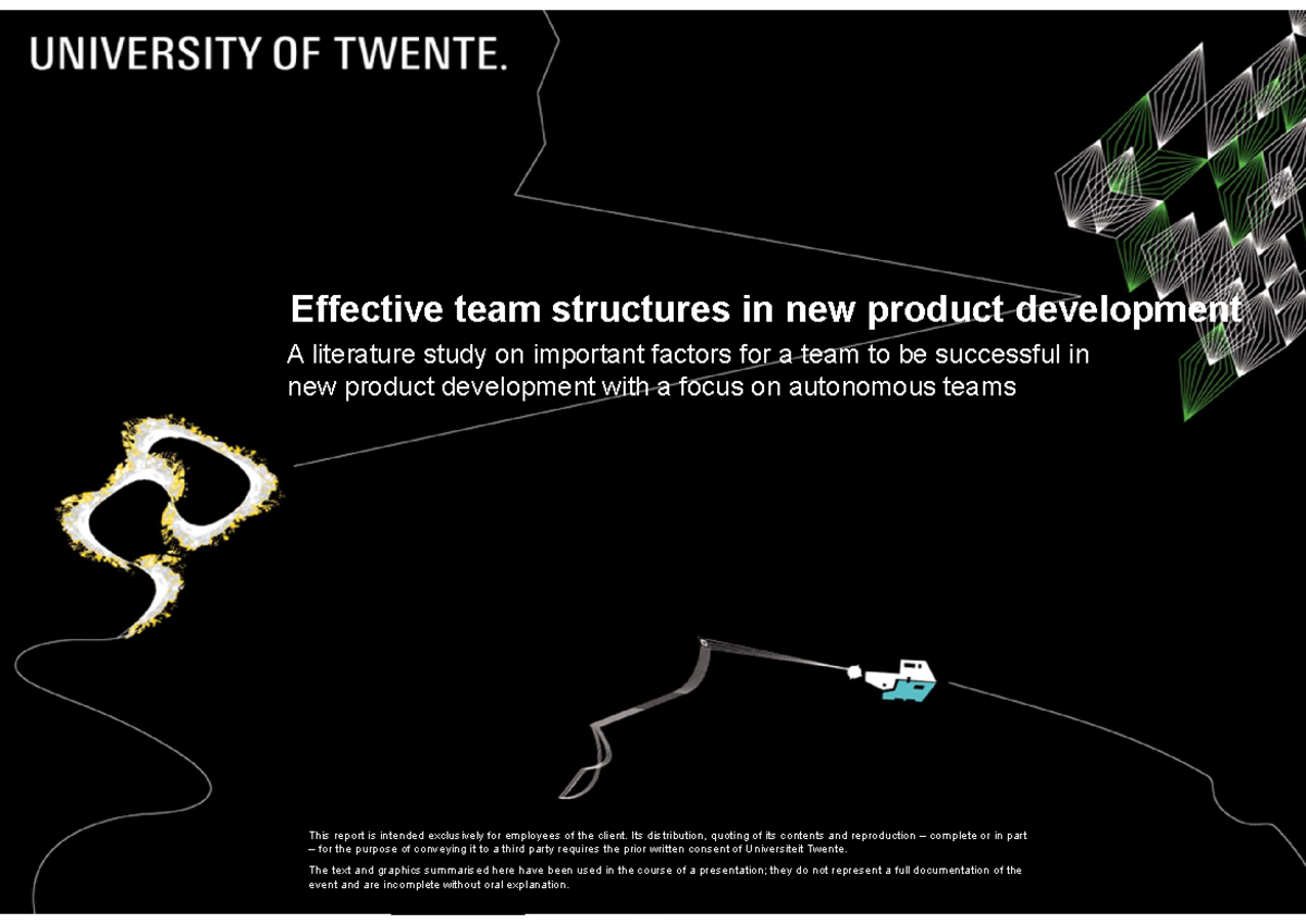 Effective Team Structures in NPD: A Literature Study on Success Factors ...